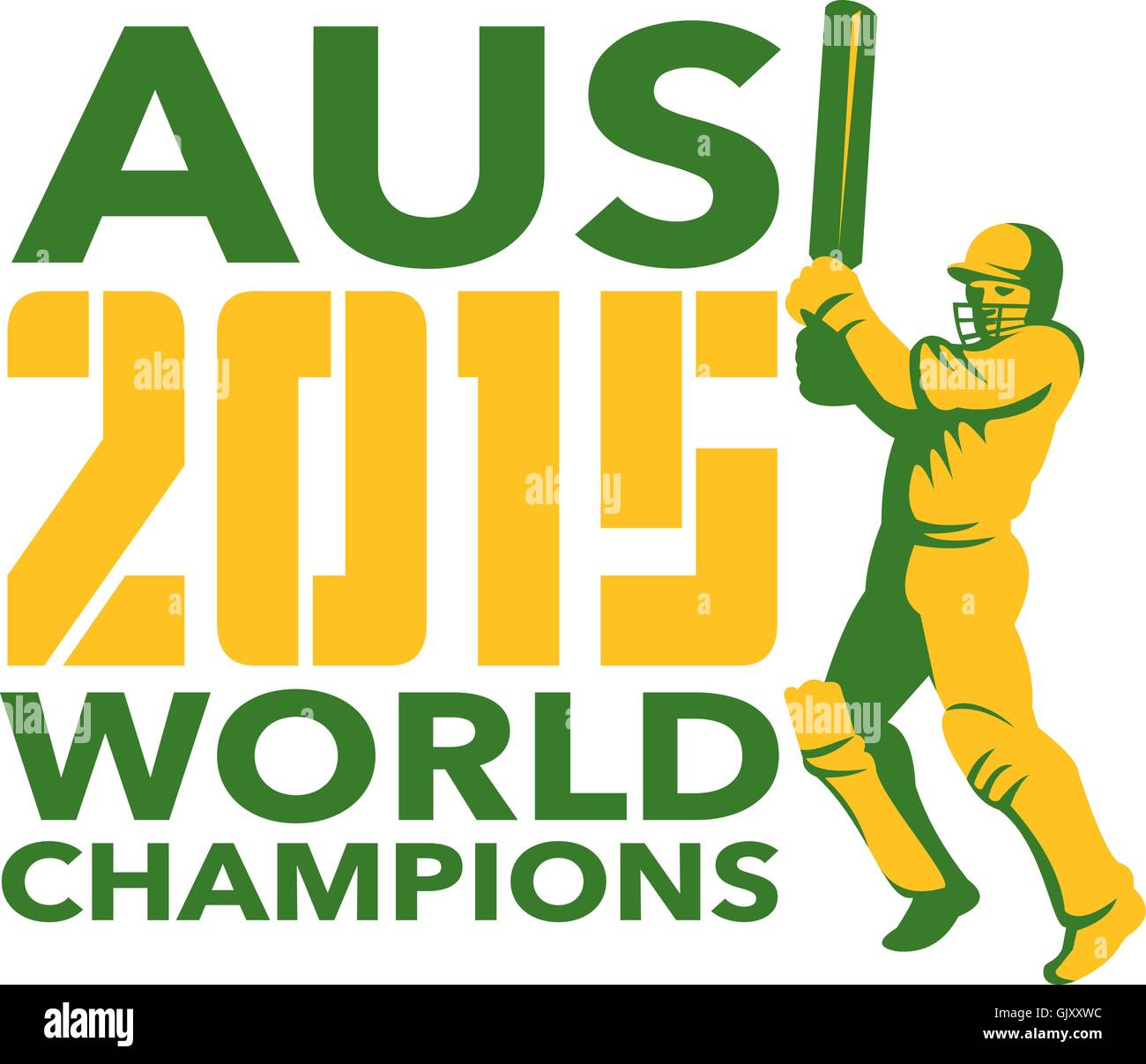 Cricket world cup australia Cut Out Stock Images & Pictures - Alamy