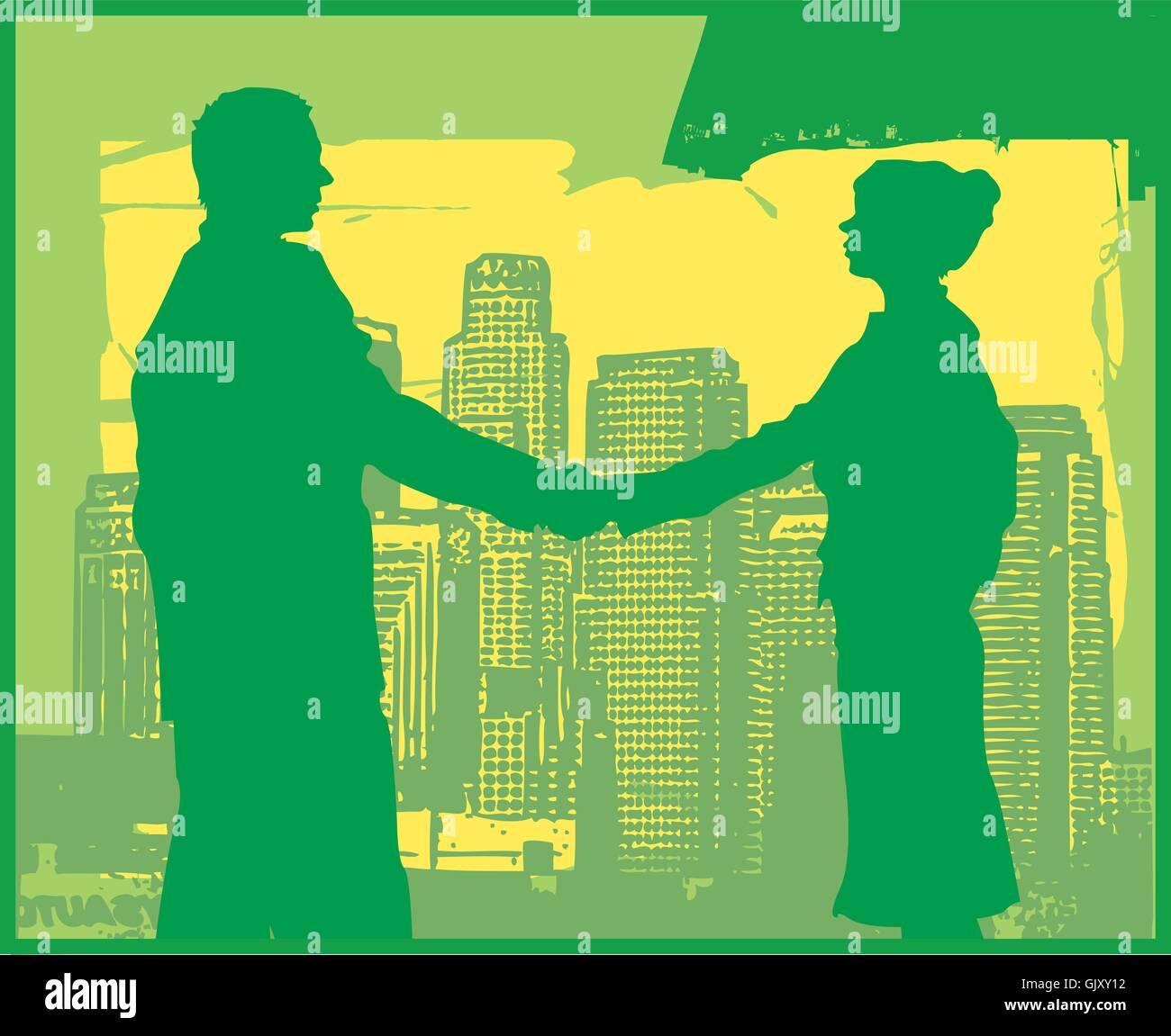 Business people planning conversation Stock Vector Images - Alamy