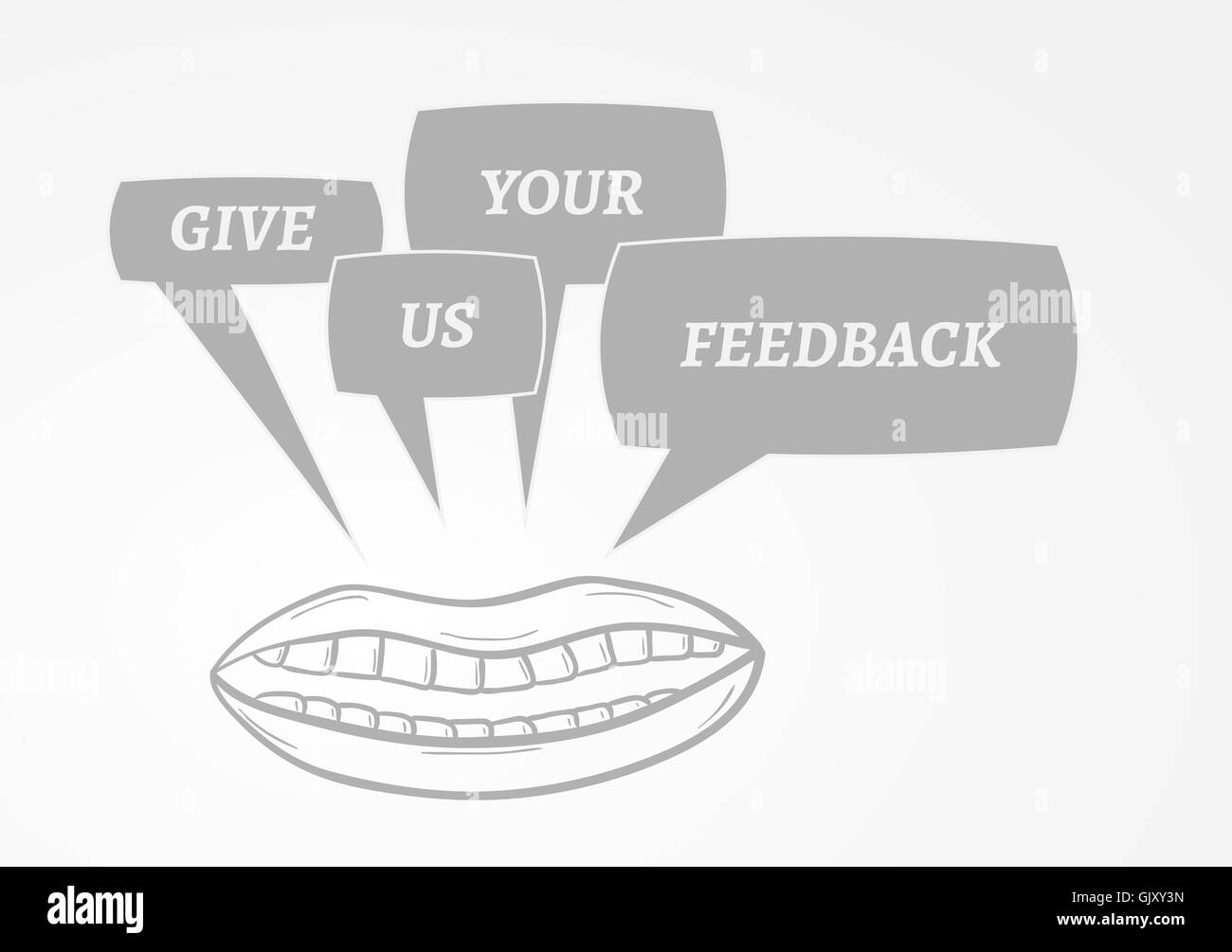 Smile answer Stock Vector Images - Alamy