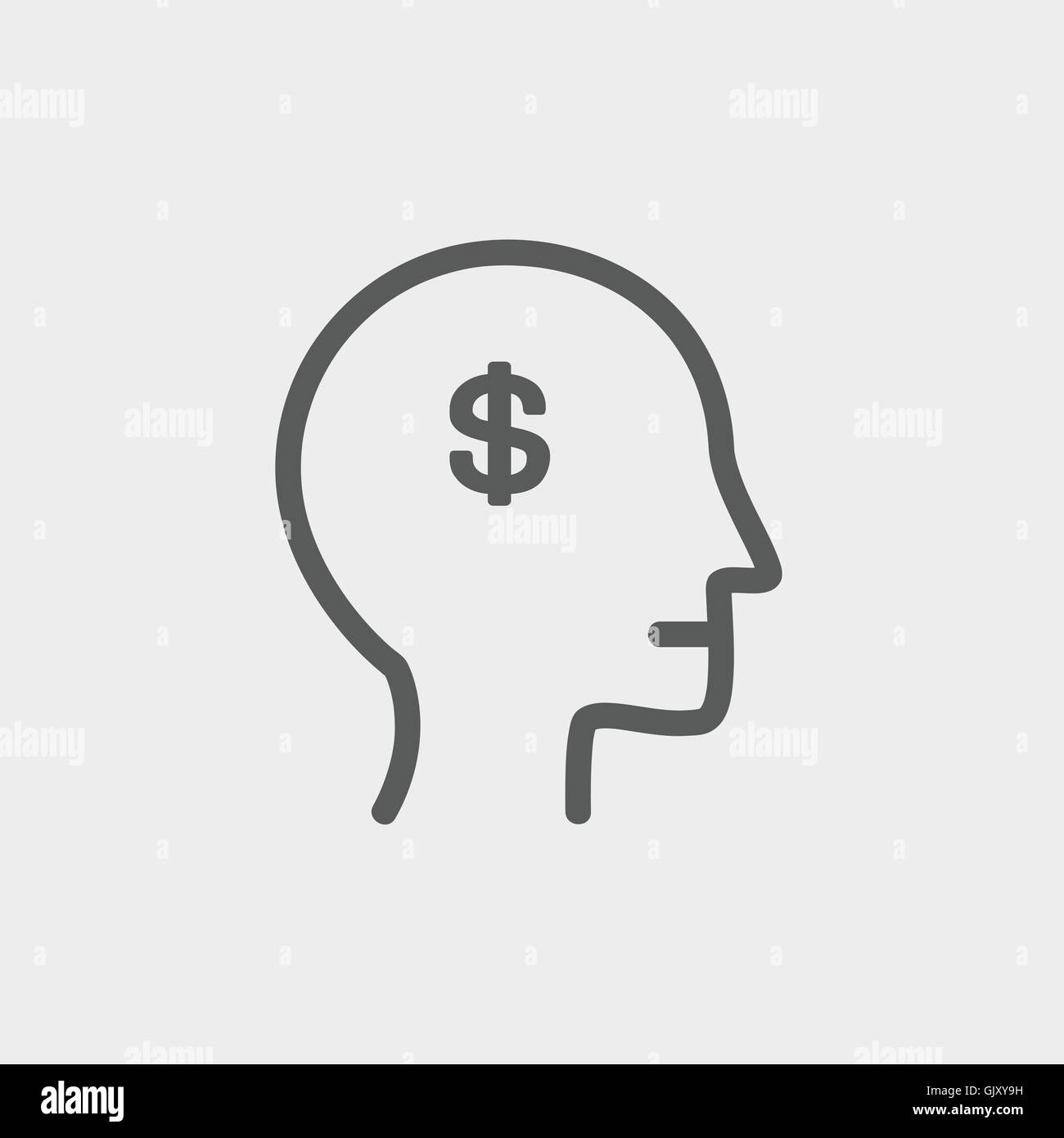 Dollar head hi-res stock photography and images - Alamy
