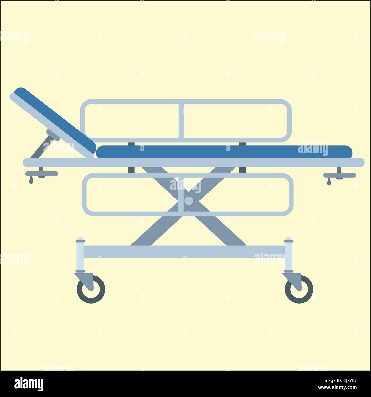 Medical bed with wheels hi-res stock photography and images - Alamy