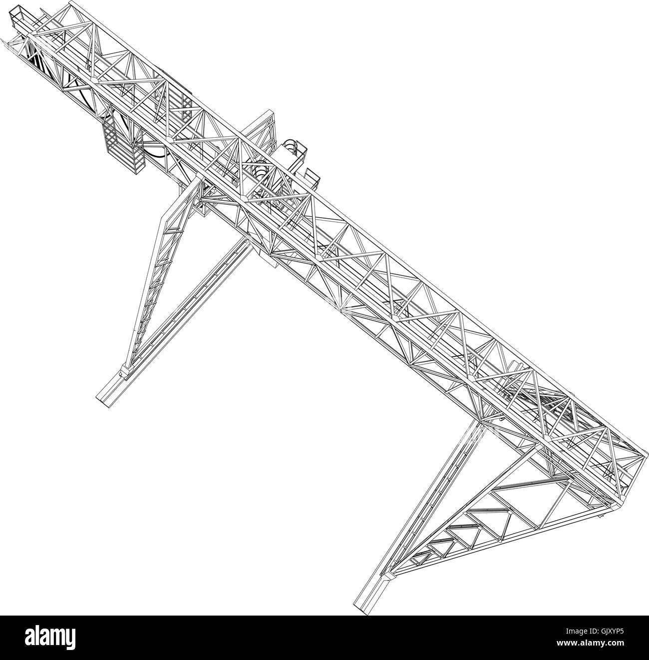 Gantry abstract Stock Vector Images - Alamy