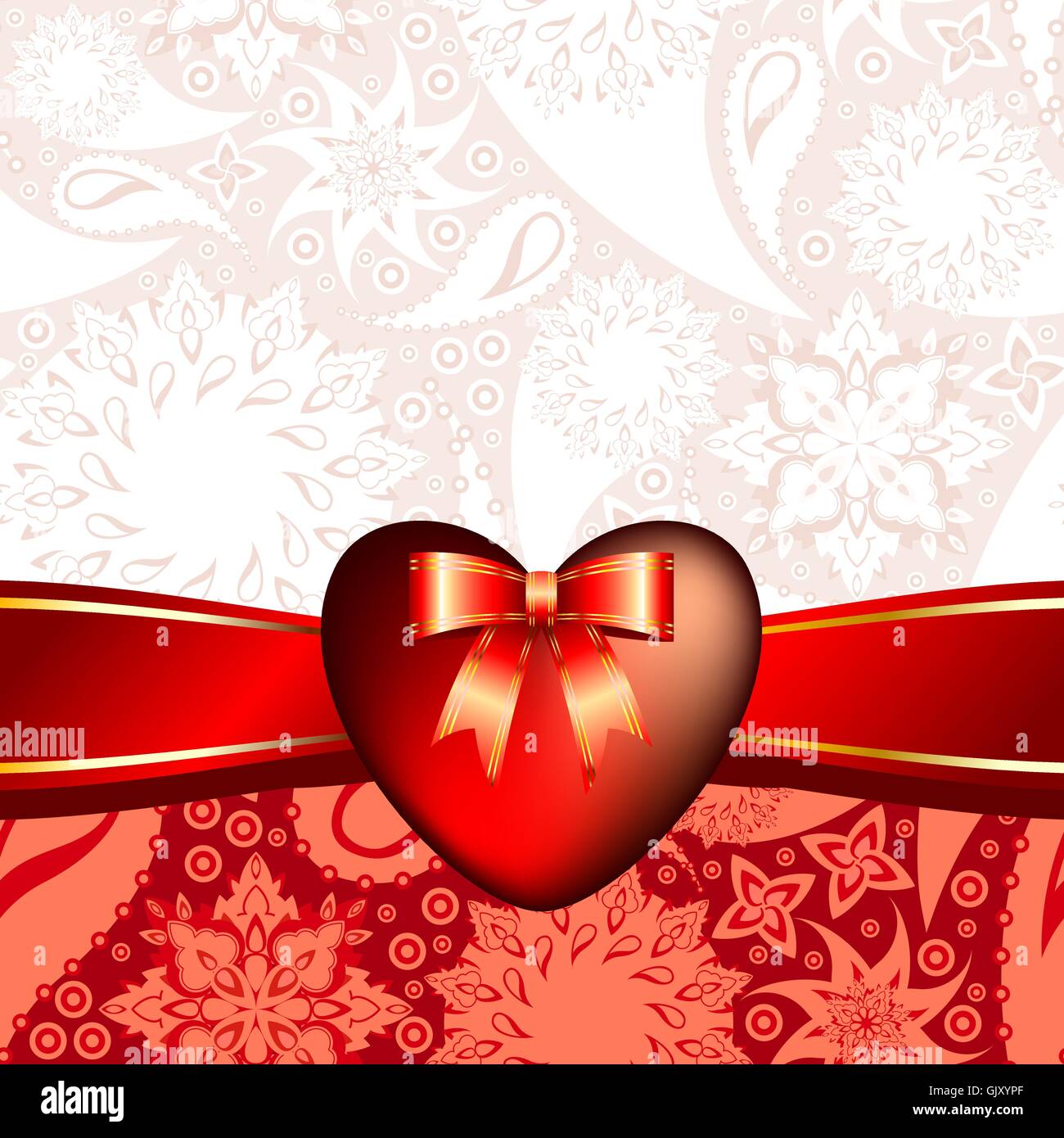 Heart decorative Stock Vector Images - Alamy