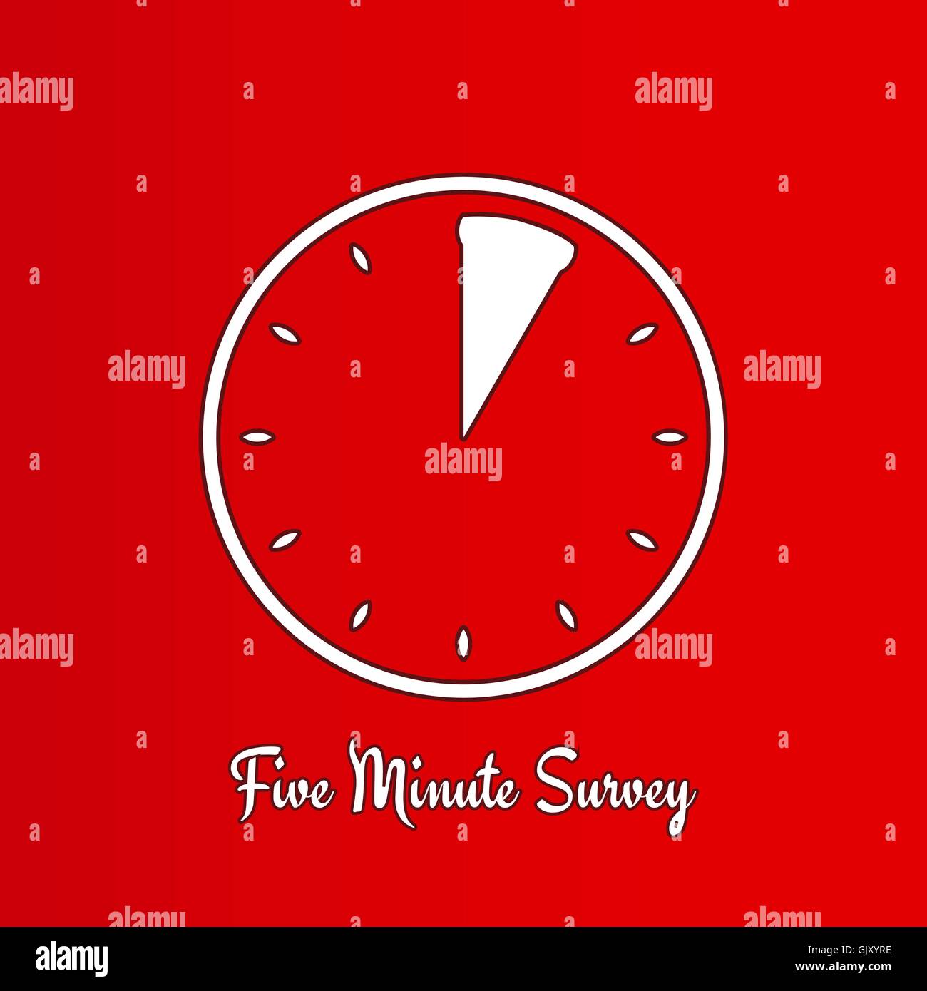 five minute survey Stock Vector Image & Art - Alamy five minute survey Stock Vector Image & Art - Alamy