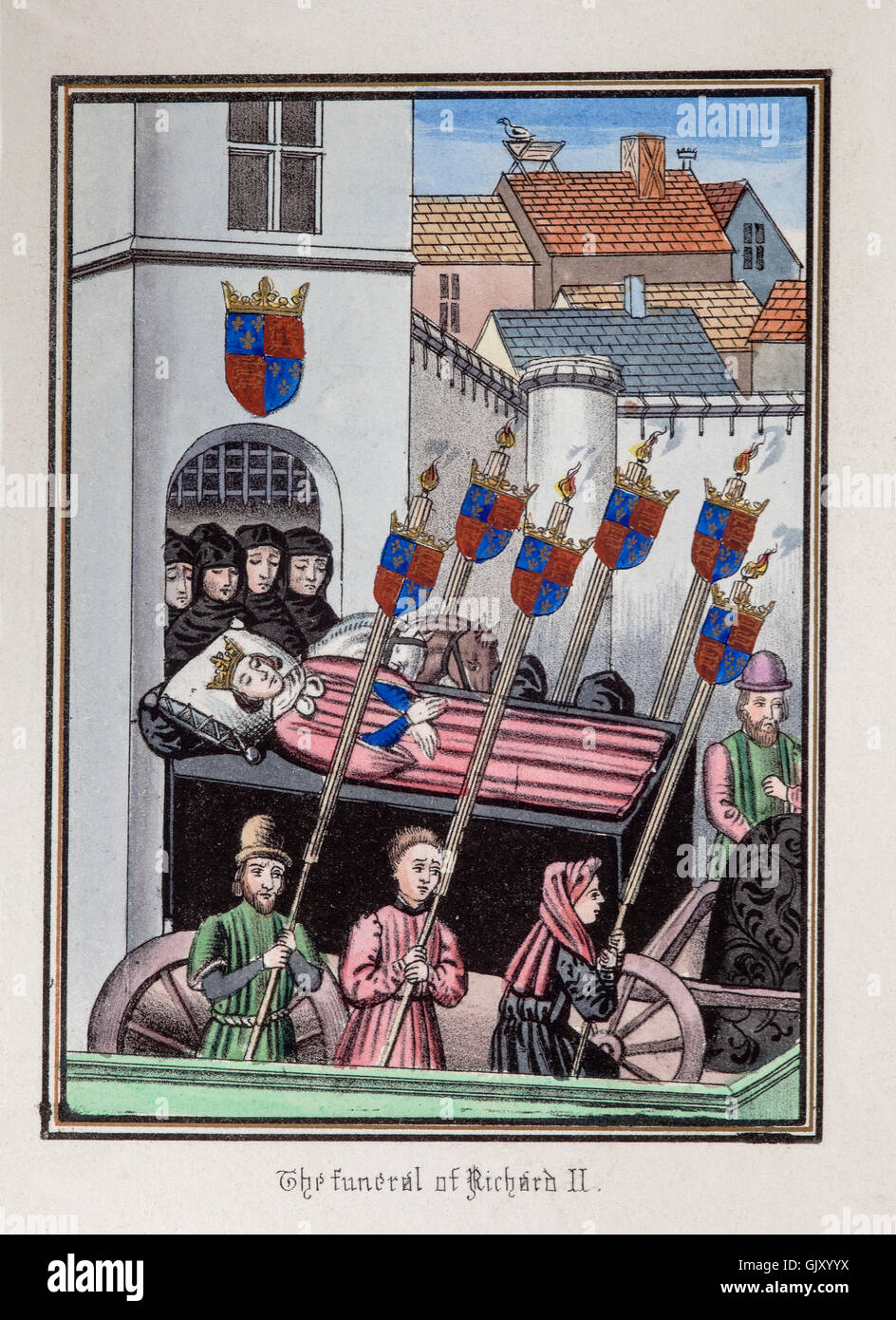 Medieval funeral hi-res stock photography and images - Alamy