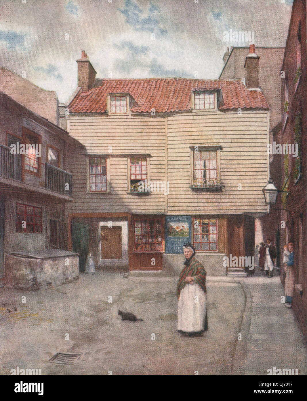 White Hart Yard, Brooke Street Holborn 1903. Philip Norman. Vanished ...