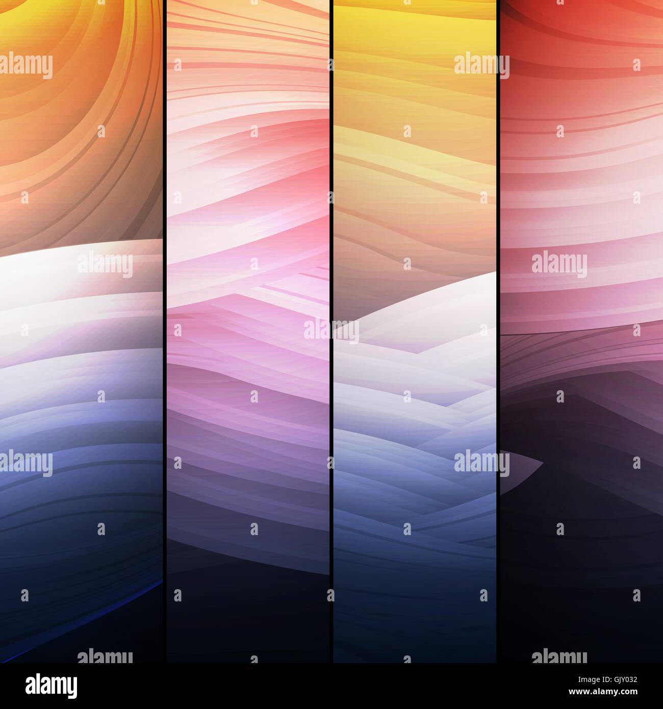 set of abstract frames Stock Vector Image & Art - Alamy