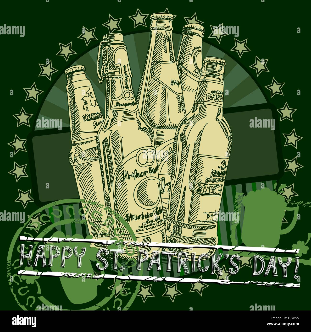 Beer patrick background abstract hi-res stock photography and images ...