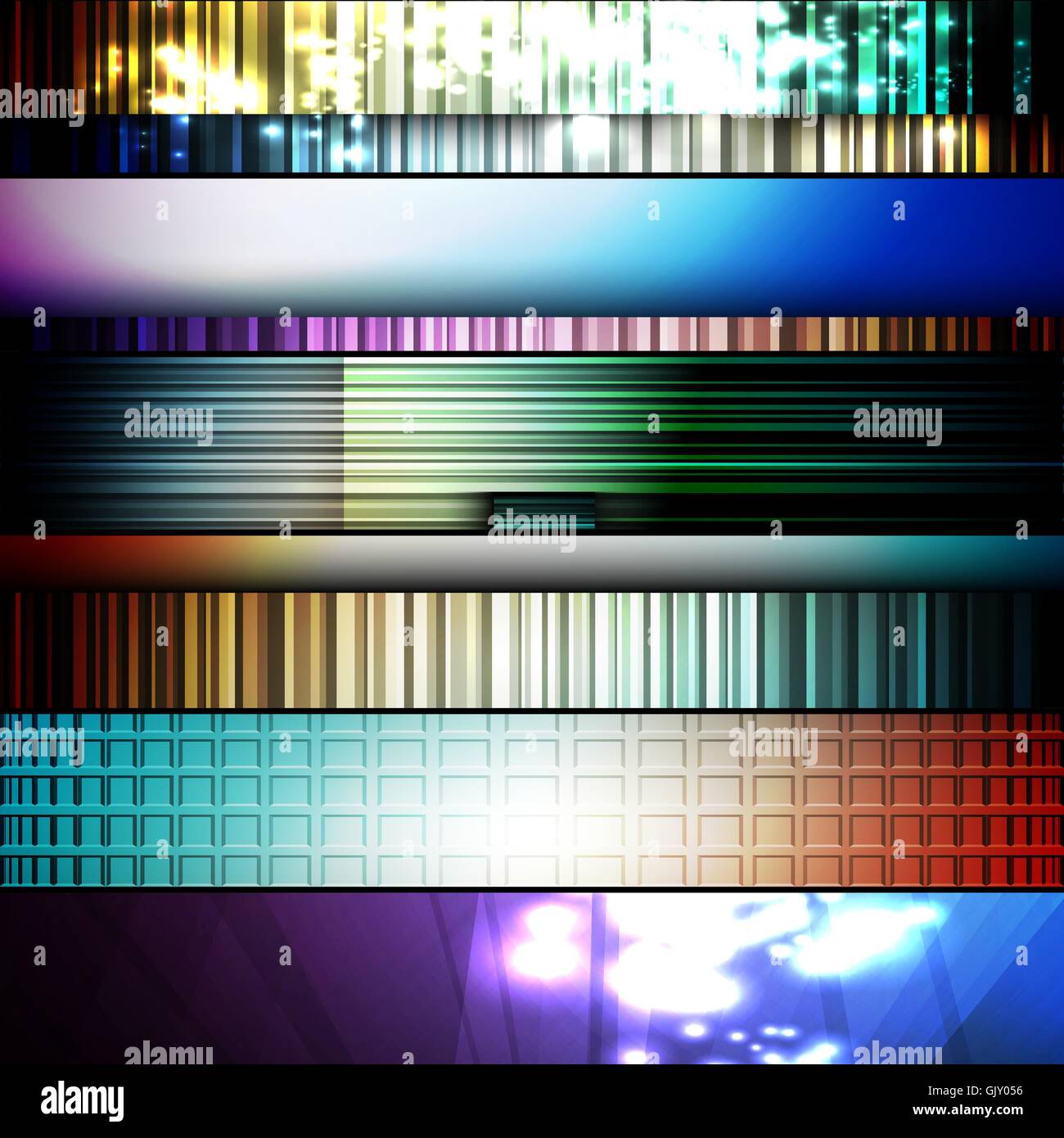 set of abstract frames Stock Vector Image & Art - Alamy