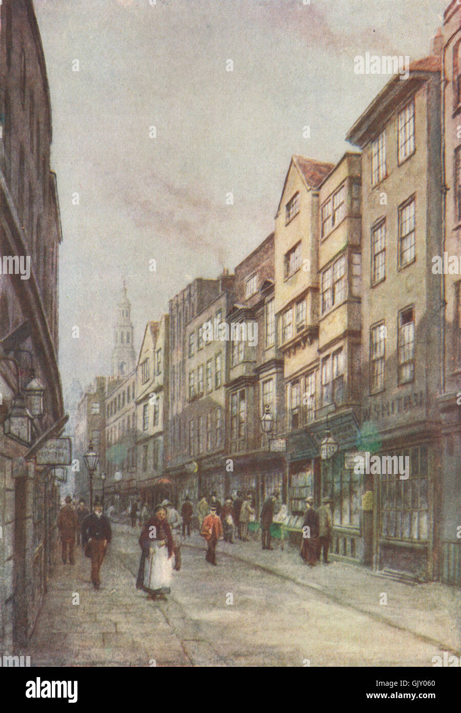 Holywell Street, Strand, looking east, 1900. Philip Norman. Vanished ...