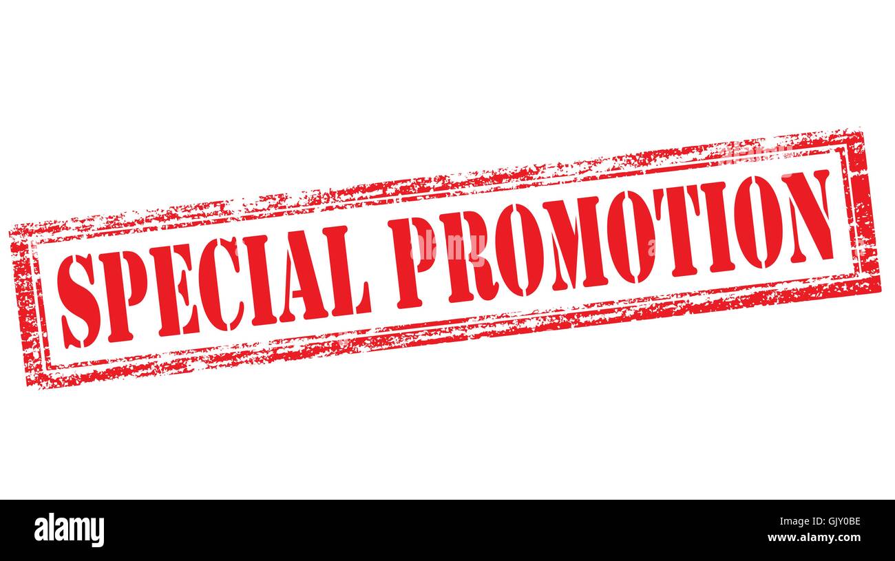 Special promotion Stock Vector Images - Alamy