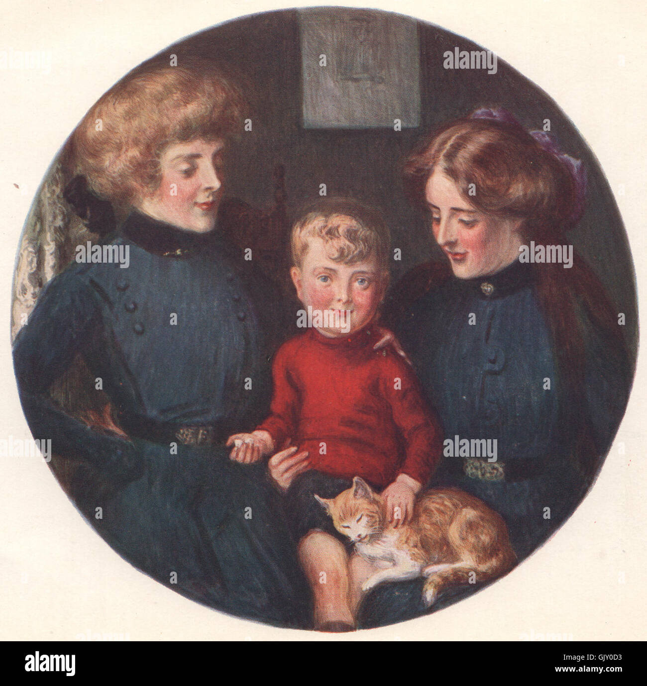 'Young Australia' by Percy Spence. Australia, antique print 1910 Stock ...