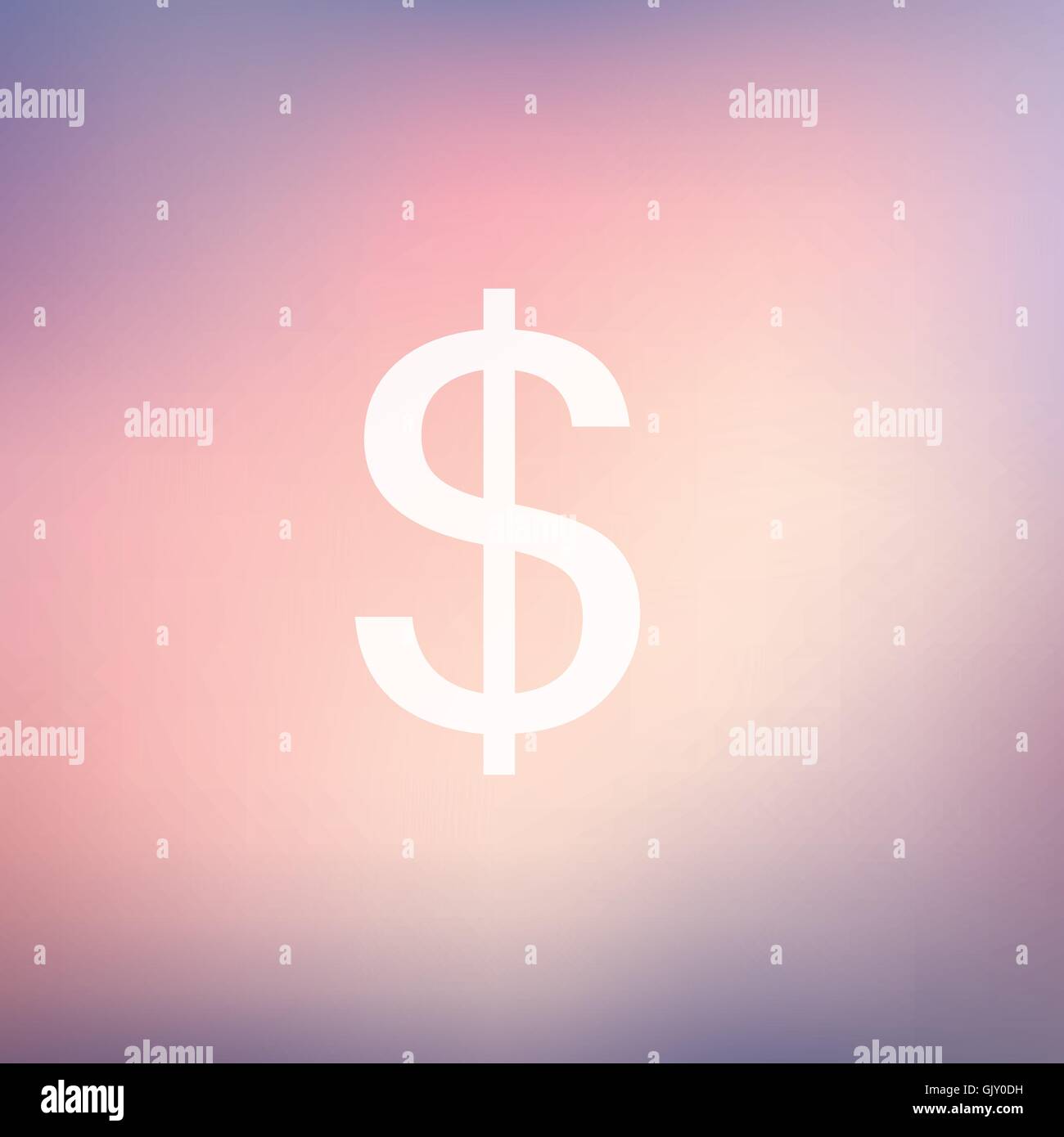 Dollar symbol in flat style icon Stock Vector Image & Art - Alamy