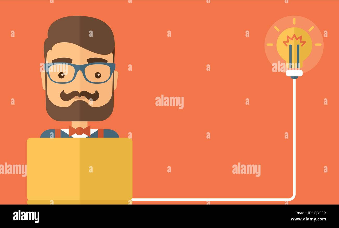 Online Business Idea Stock Vector Image & Art - Alamy