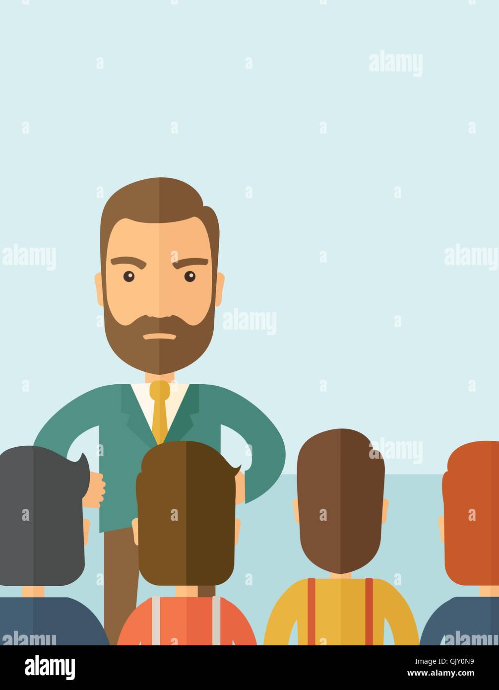 Facing male Stock Vector Images - Alamy