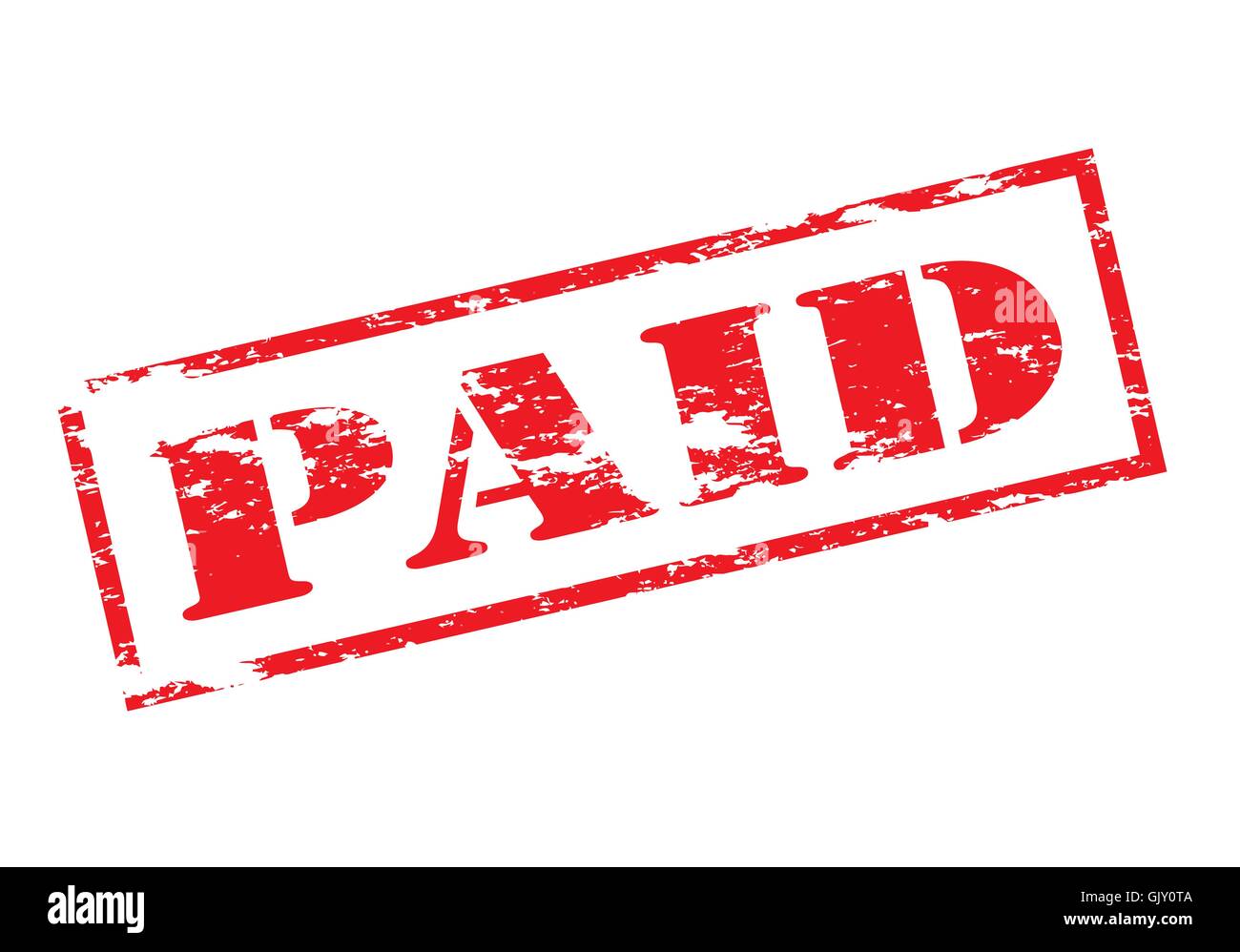 Word paid Stock Vector Images - Alamy