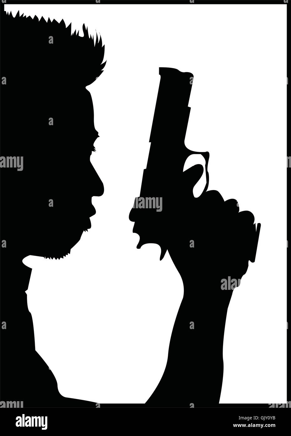 Stick them up Stock Vector Images - Alamy