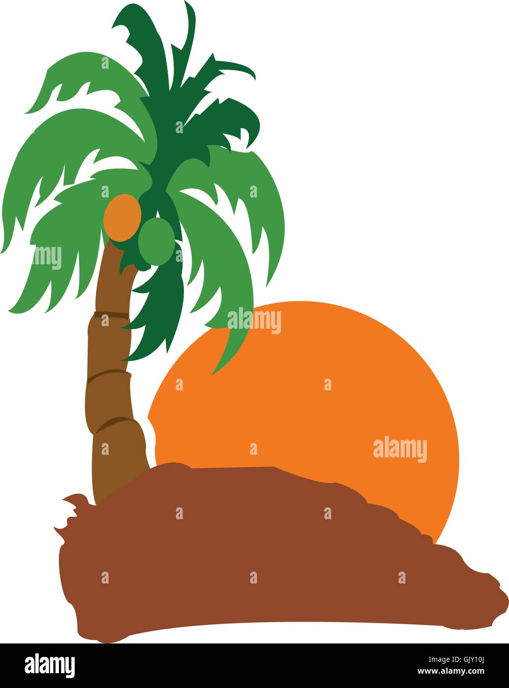 Peace island Stock Vector Images - Alamy