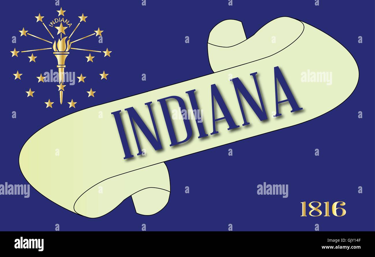 Indiana icon hi-res stock photography and images - Alamy