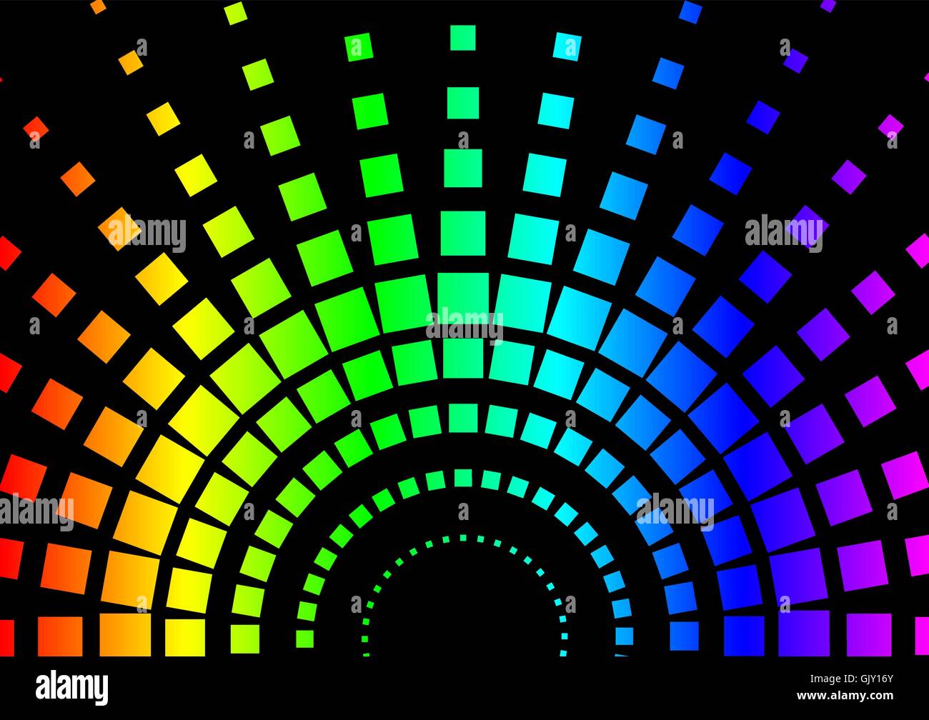 Squared Rainbow Background Stock Vector Image & Art - Alamy