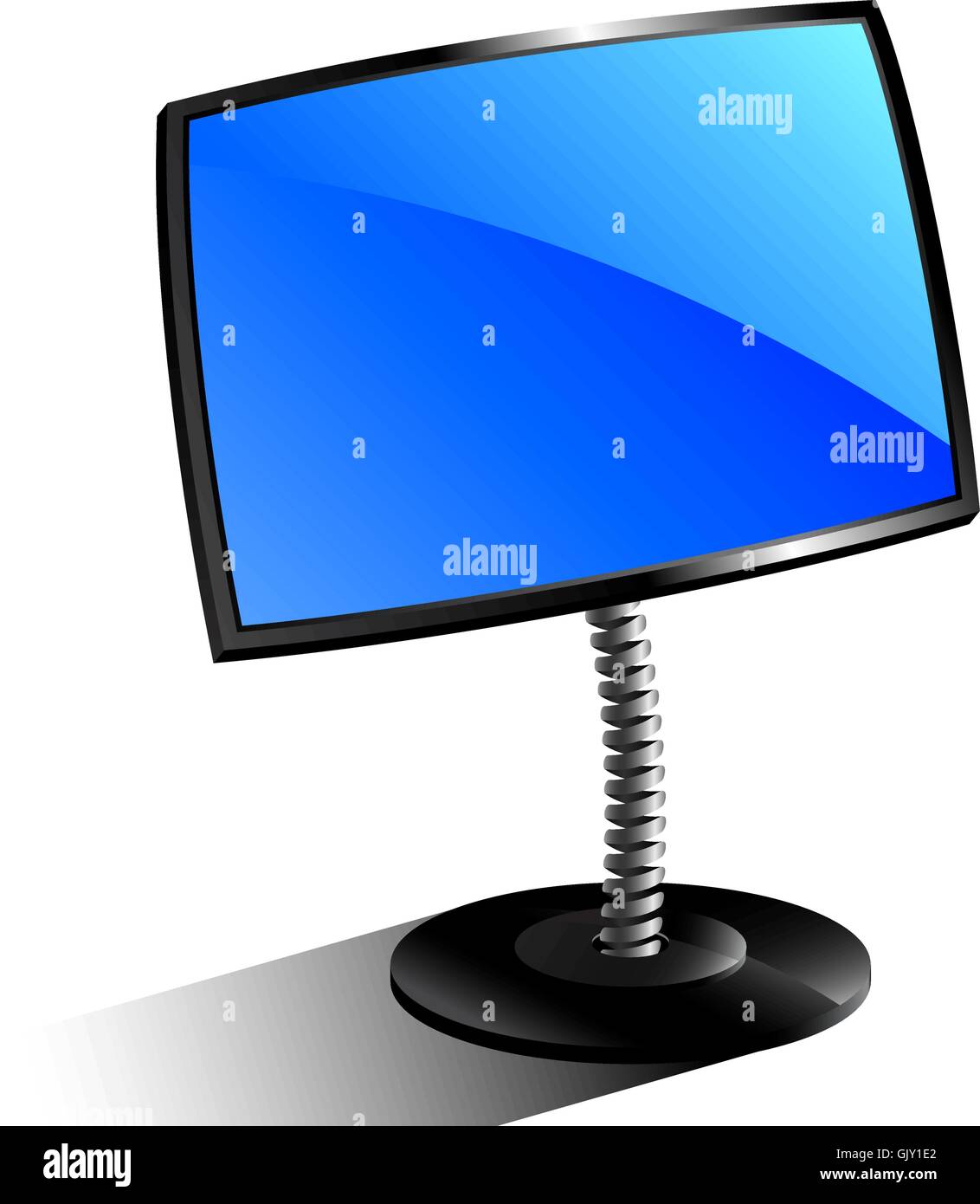 System monitor background Stock Vector Images - Alamy