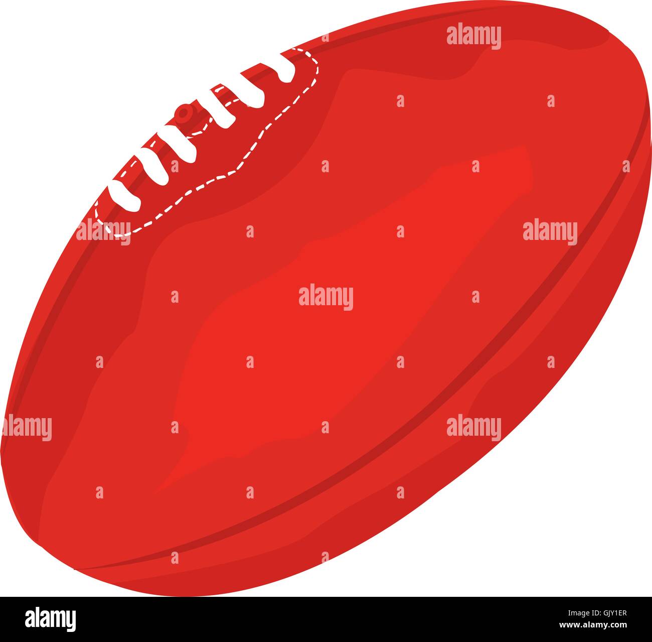 Aussie Rules Football Stock Vector Image & Art - Alamy