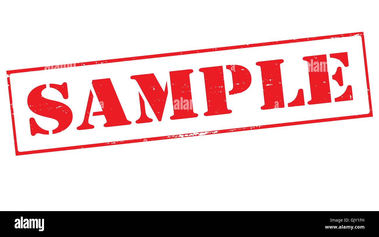 Sample word Stock Vector Images - Alamy