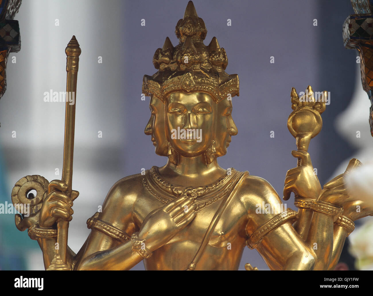 Thailand. 17th Aug, 2016. The Erawan Shrine ( Thao Mahaprom ) during ...