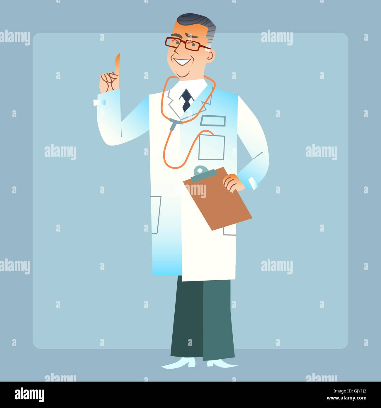 Male doctor medicine in Stock Vector Images - Alamy