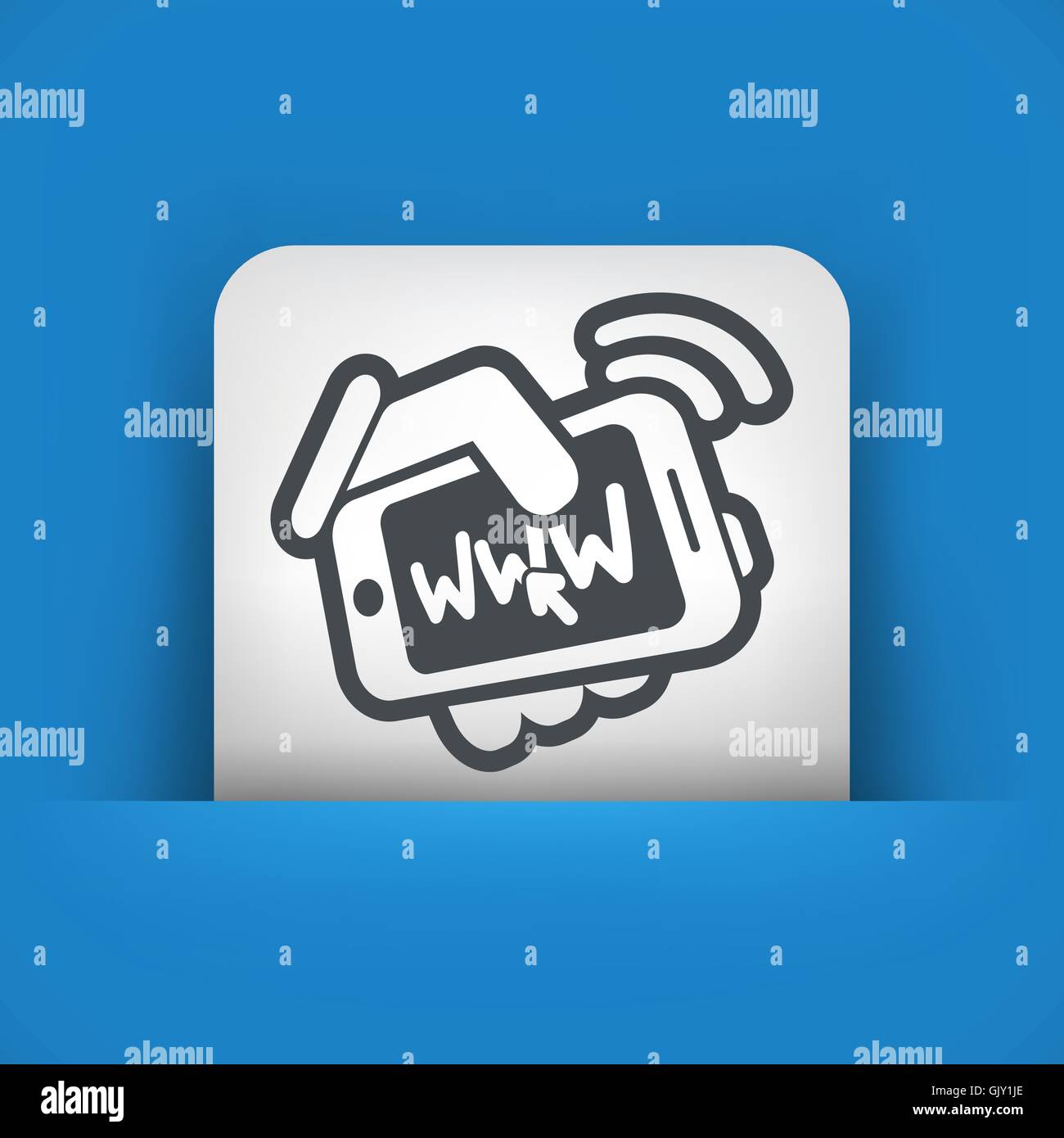 Phone web Stock Vector Images - Alamy