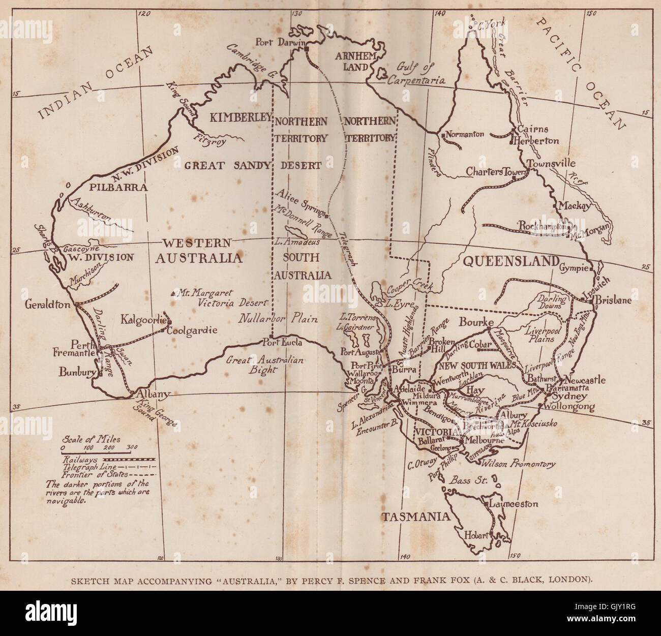 Australian Rivers Map