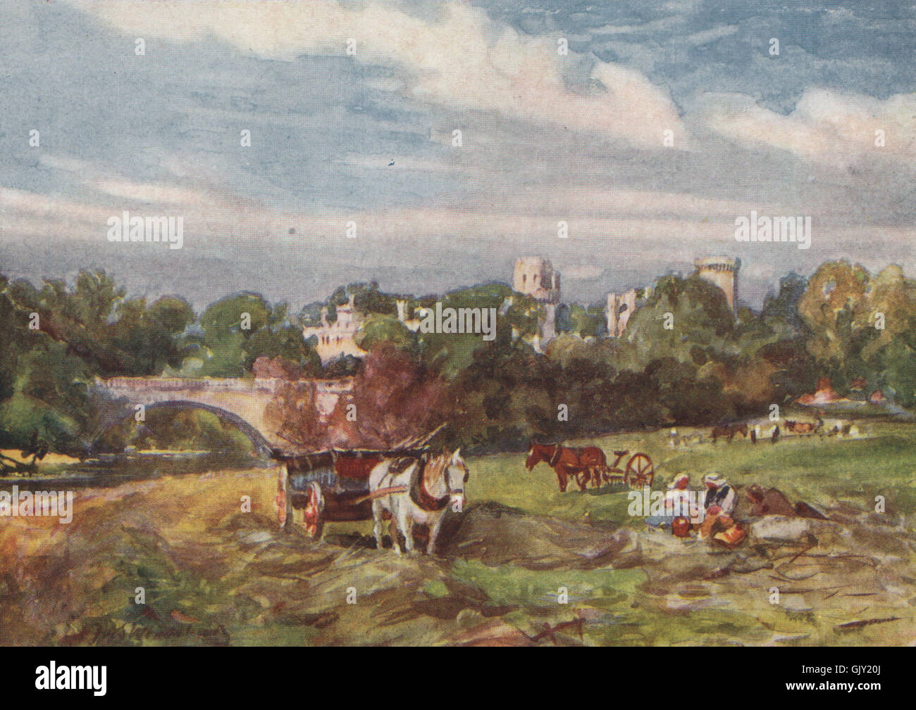 Warwick bridge hi-res stock photography and images - Alamy