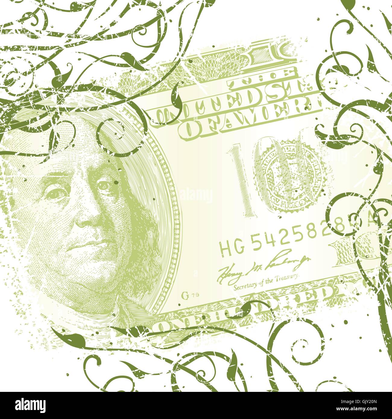 Hundred dollars symbol Stock Vector Images - Alamy