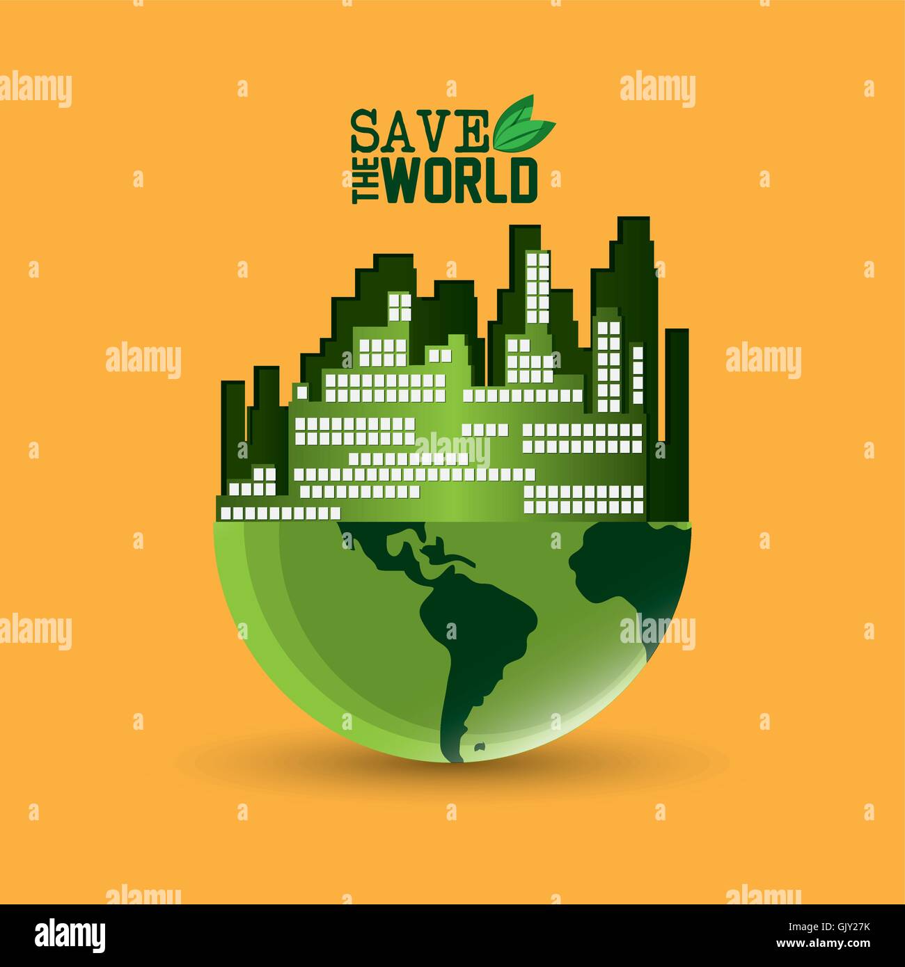 Save world design Stock Vector Image & Art - Alamy