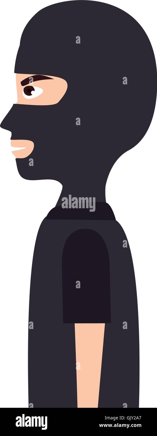 mask thief robber Stock Vector Image & Art - Alamy