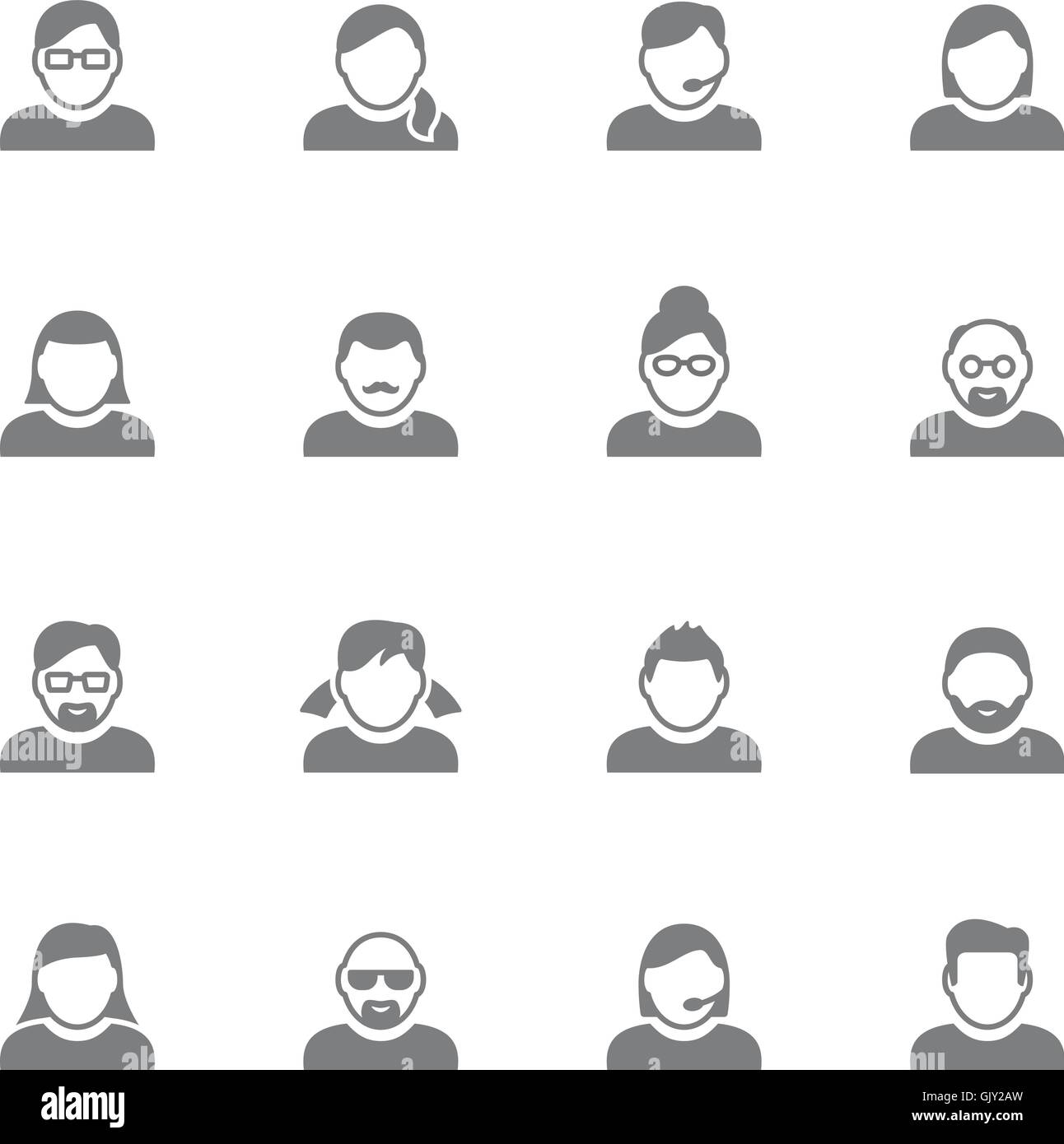 Simple icons hi-res stock photography and images - Alamy