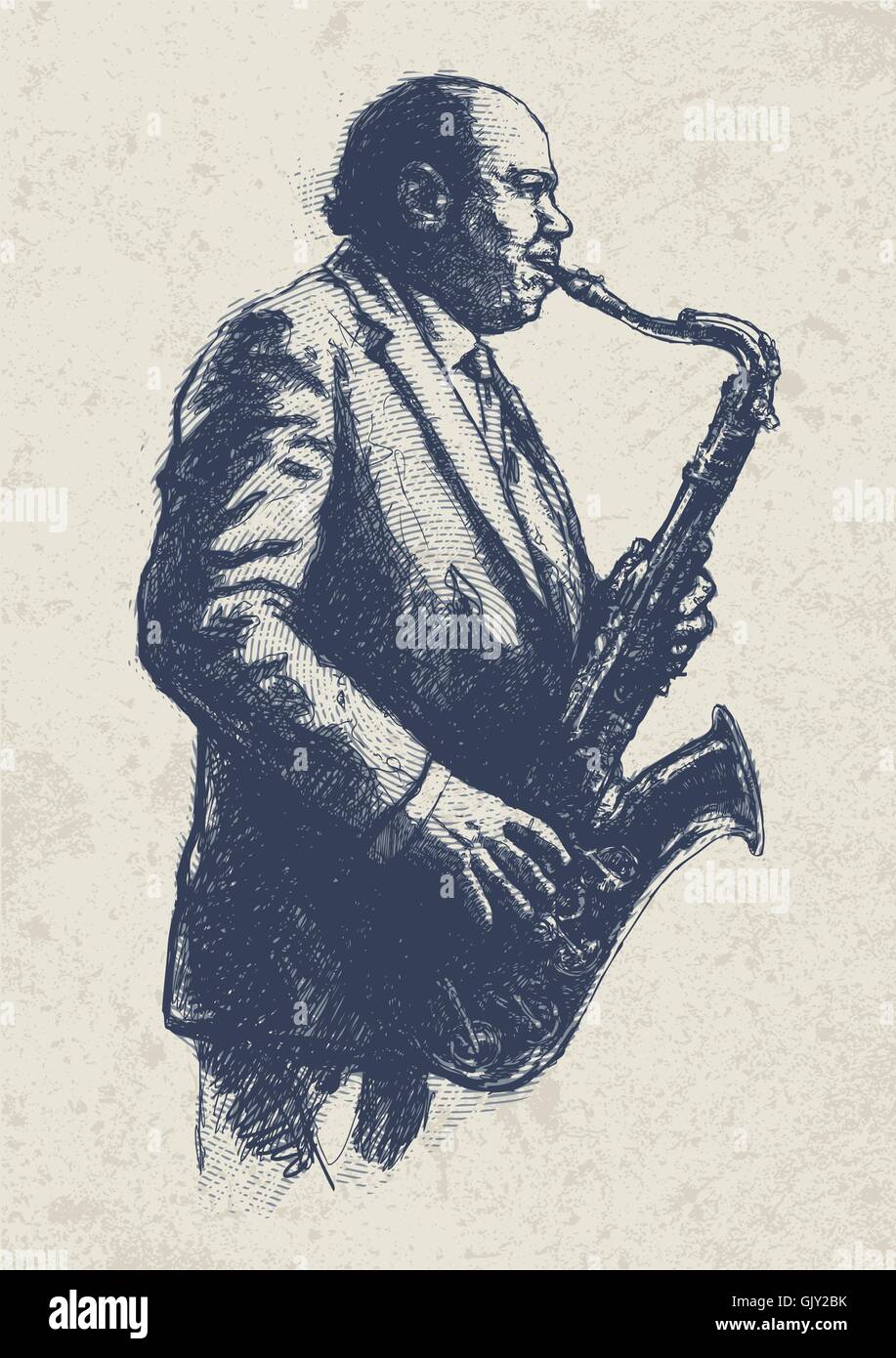 Vintage jazz hi-res stock photography and images - Alamy