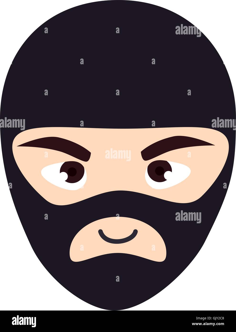 mask thief robber Stock Vector Image & Art - Alamy