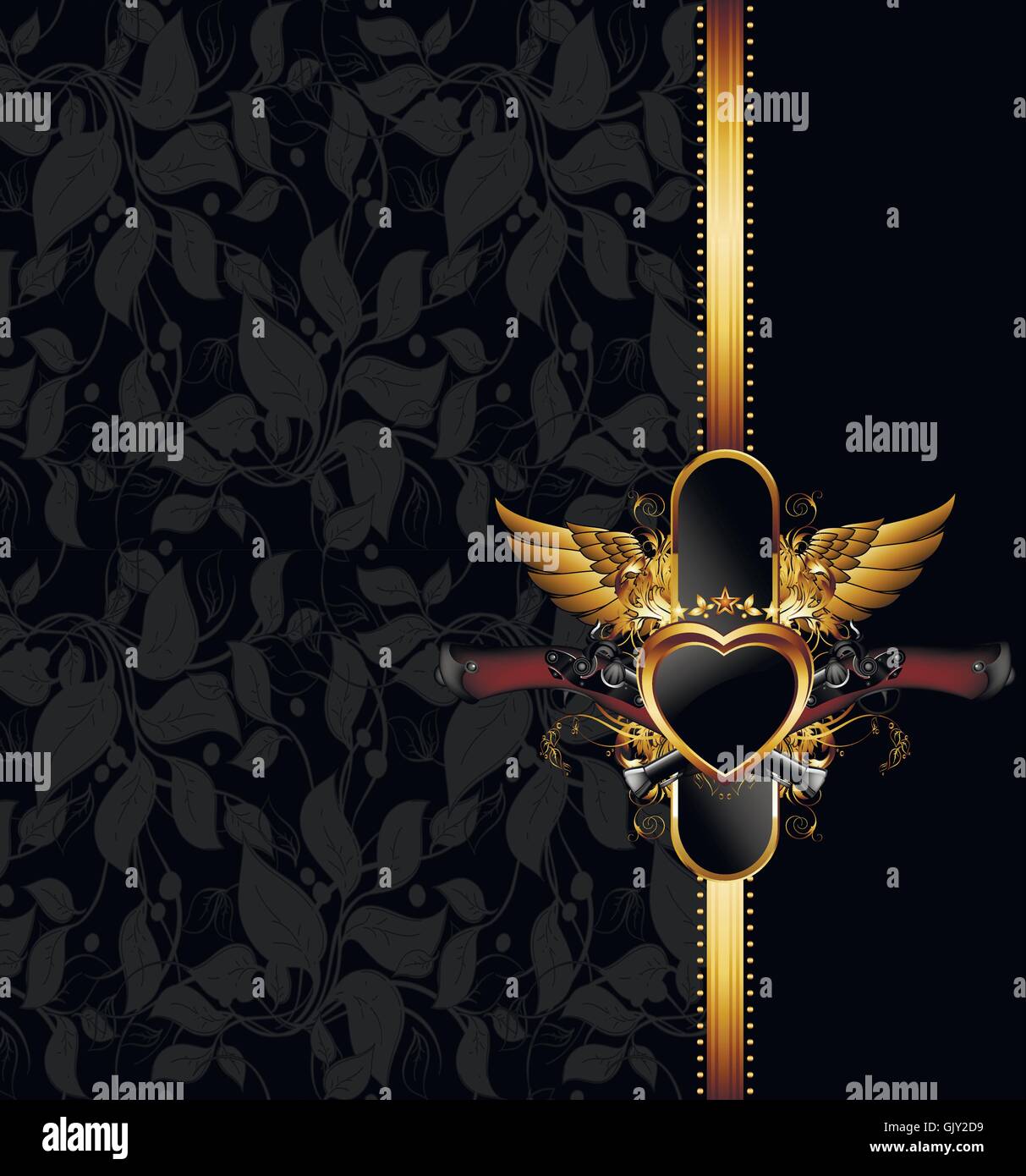 ornate frame with arms Stock Vector Image & Art - Alamy