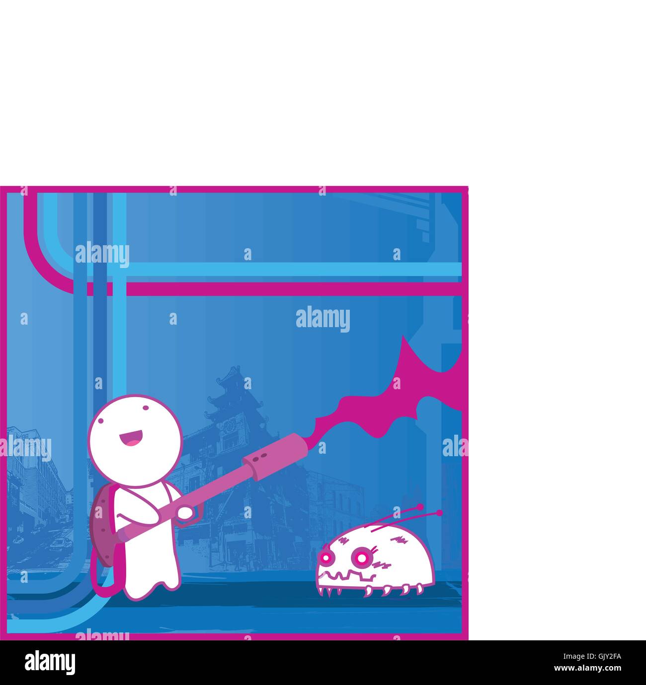 Heat spike Stock Vector Images - Alamy