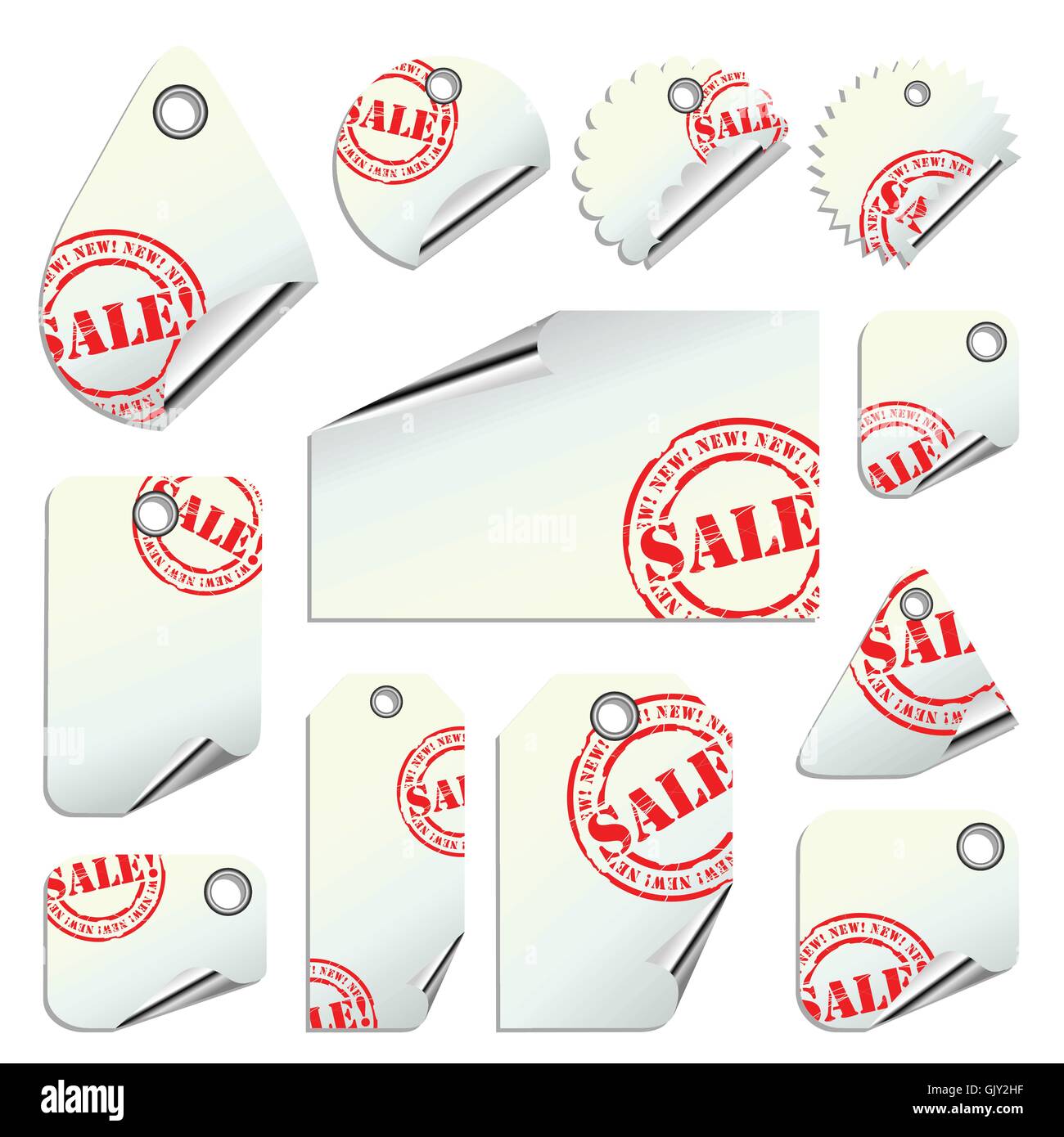 set of tags Stock Vector Image & Art - Alamy