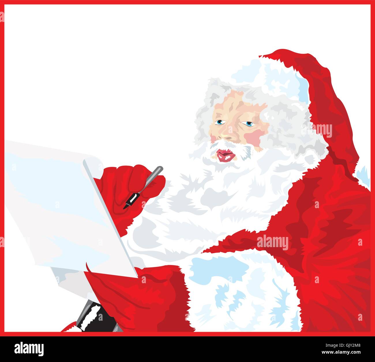 Santas naughty or nice list hi-res stock photography and images - Alamy