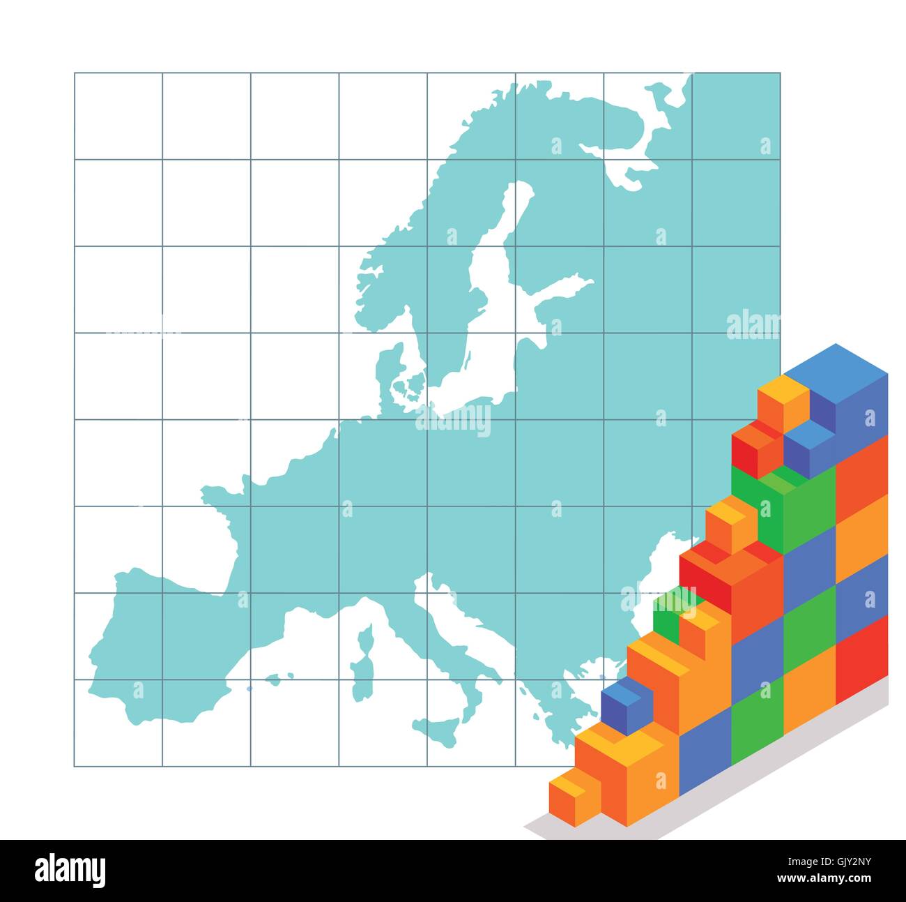 Eu chart Stock Vector Images - Alamy