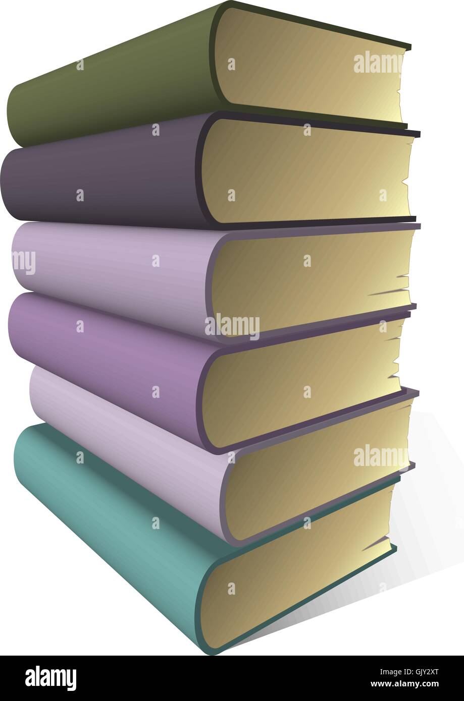 Closed book Stock Vector Images - Alamy