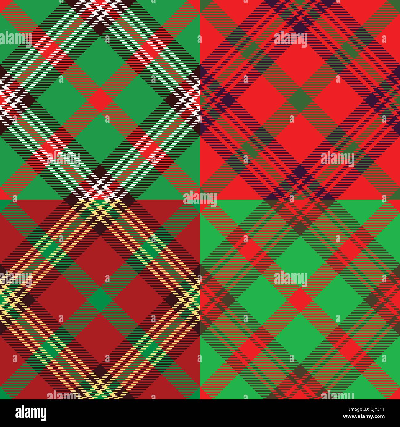 Page fabric tartan texture Stock Vector Images - Alamy