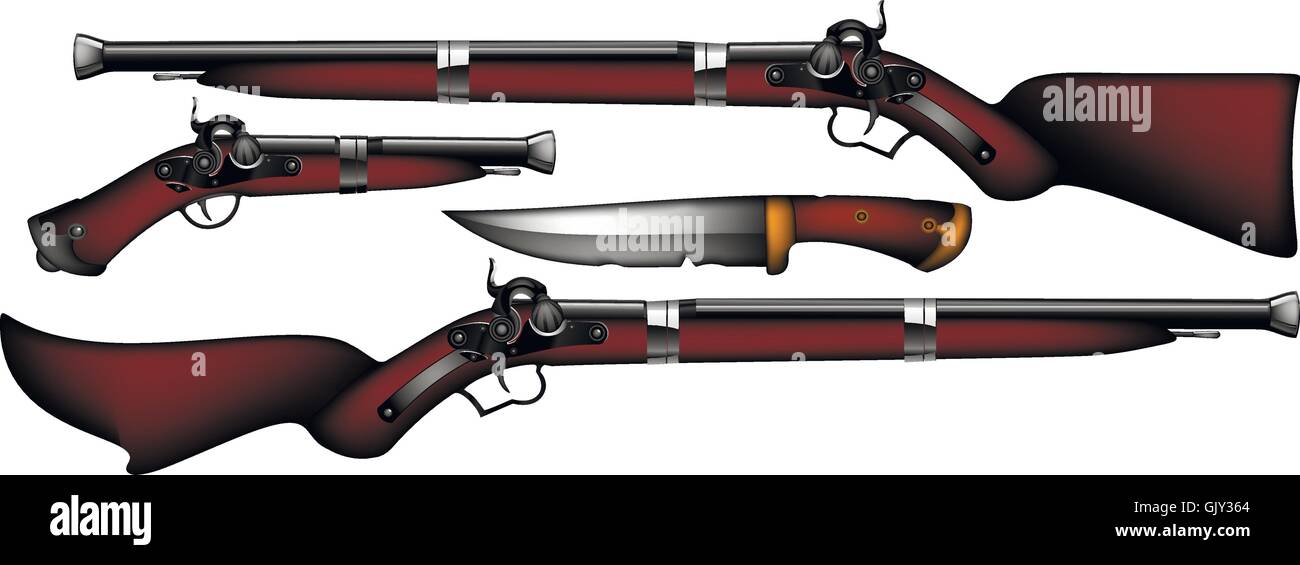 set of ancient weapons Stock Vector Image & Art - Alamy