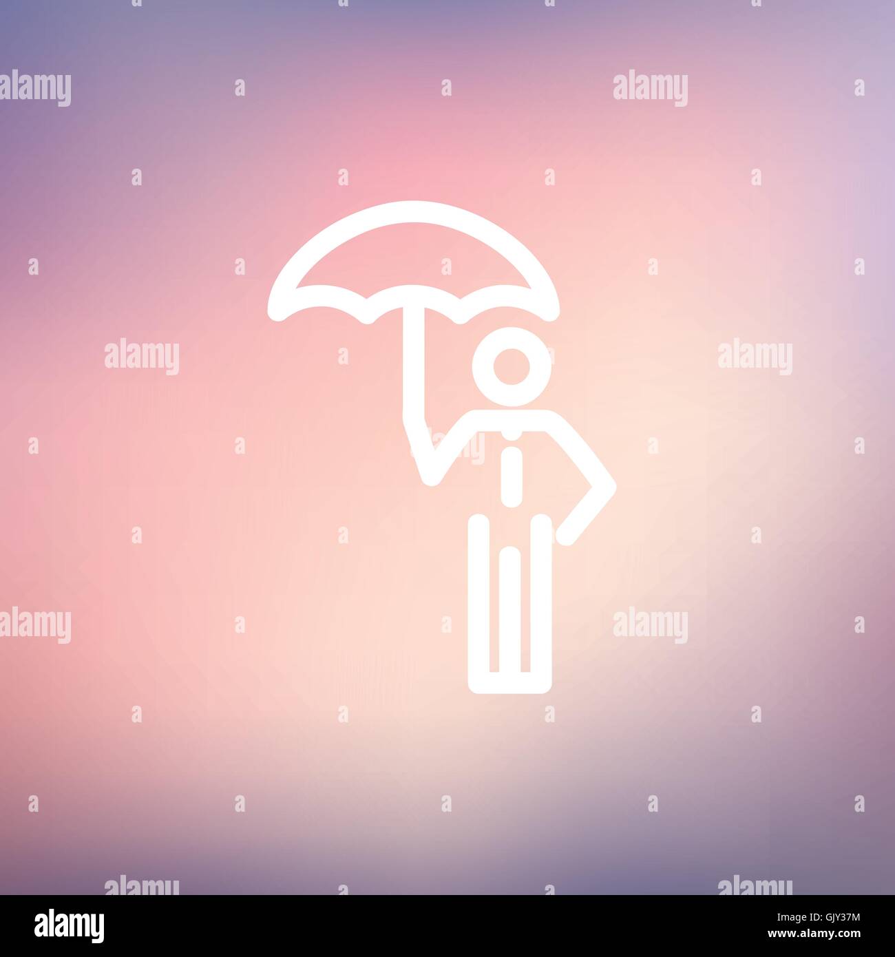 Like icon one line Stock Vector Images - Alamy