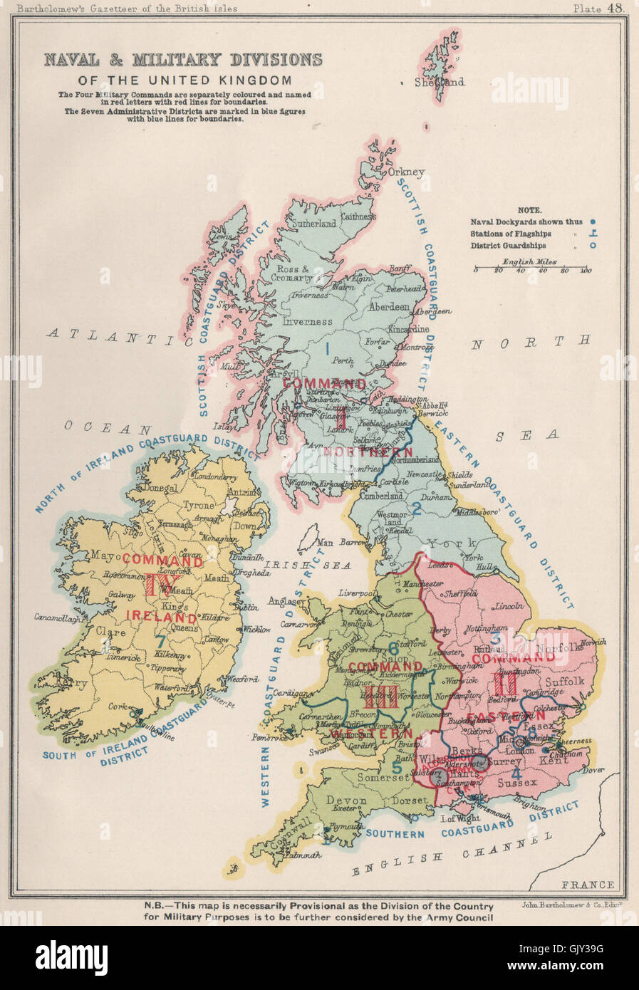 UNITED KINGDOM NAVAL/MILITARY divisions Coastguard Dockyards Flagships ...