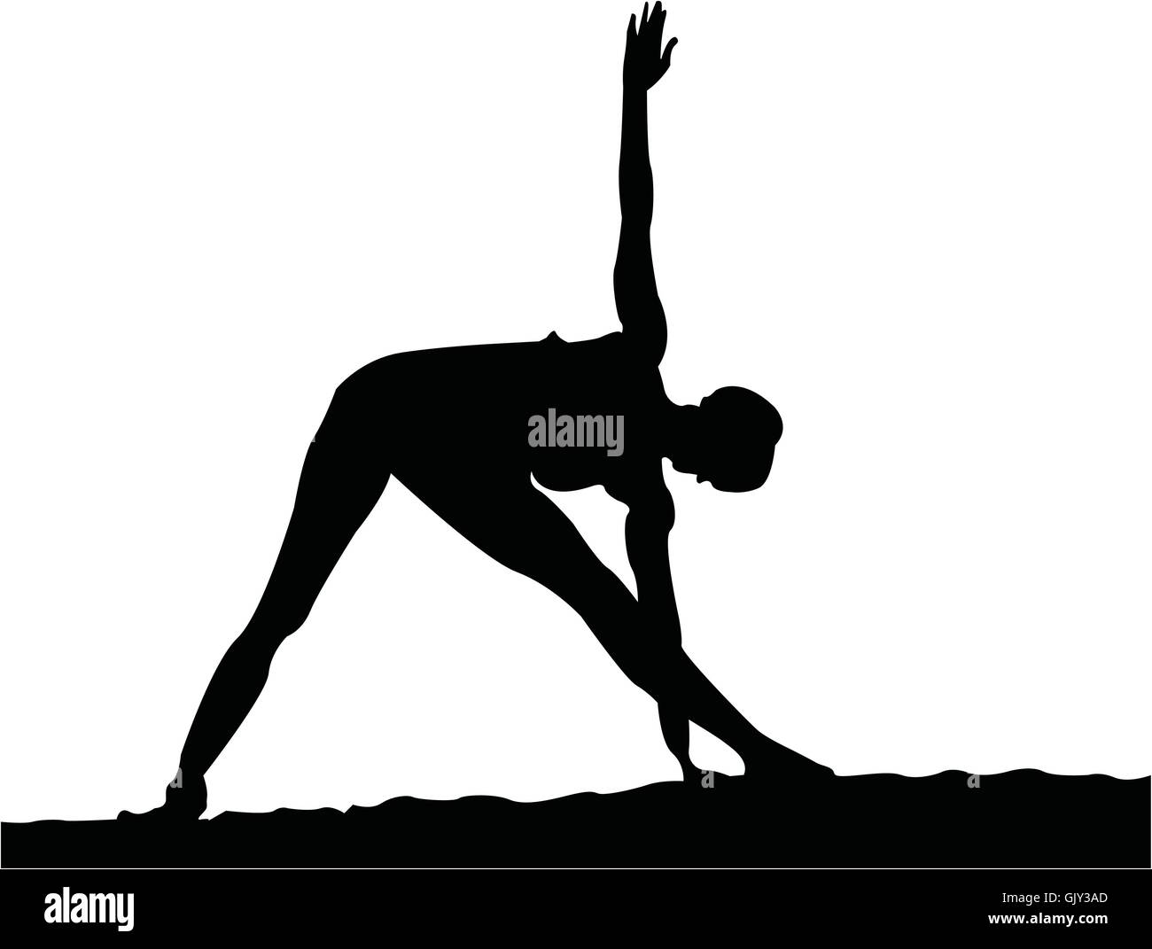 Beauty stretch Stock Vector Images - Alamy