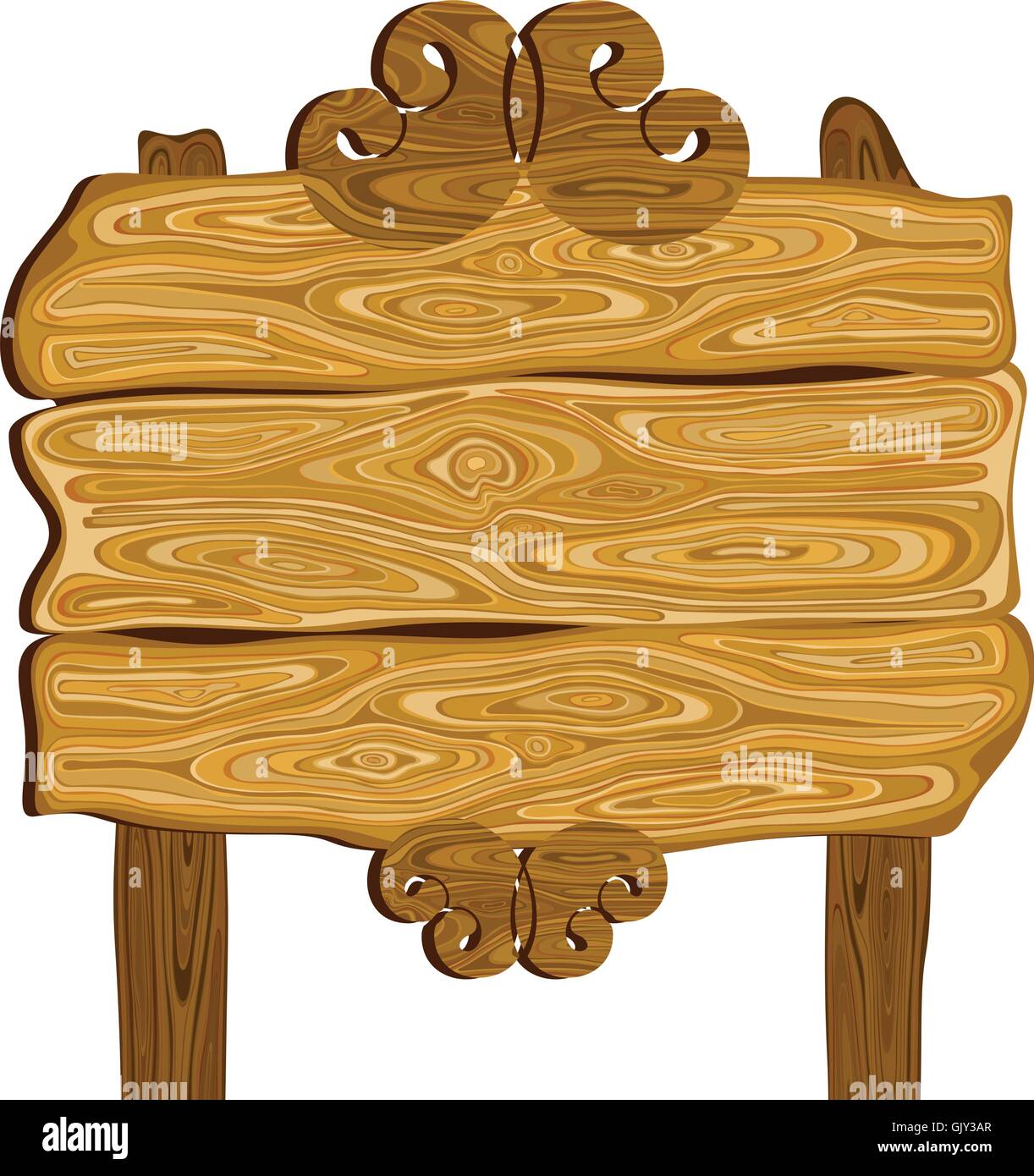 Timber billboard Stock Vector Images - Alamy